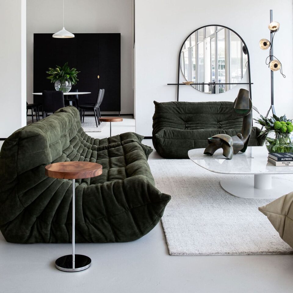 Ligne Roset Togo Hoekelement Alcantara - Design Oostende